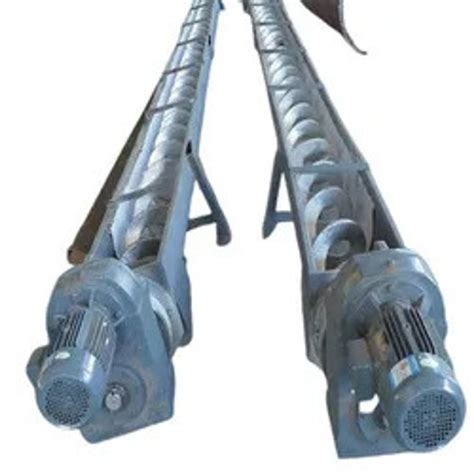 Geared Motor M S Screw Conveyors Capacity 800 Kg At Rs 35000 Piece