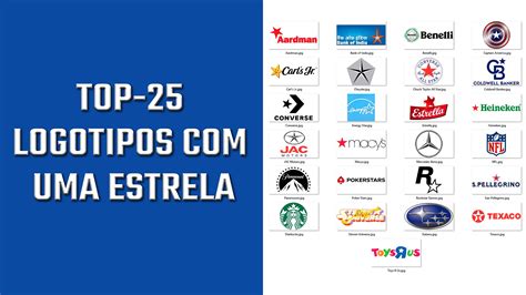 Top 25 de los logotipos más famosos con una estrella y símbolo