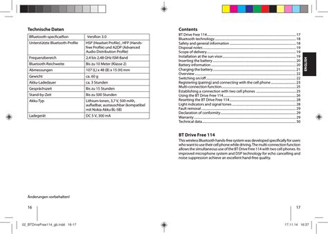 ATI Electronics BTDF114 Bluetooth Carkit User Manual