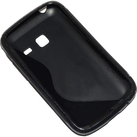 Ssyl Custodia Tpu Silicone Cover Case Per Samsung Galaxy Y Duos S Black