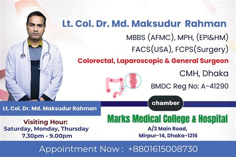 About Colorectal Laparoscopic General Surgeon