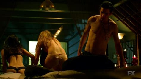 Naked Jacqueline Byers In The Strain