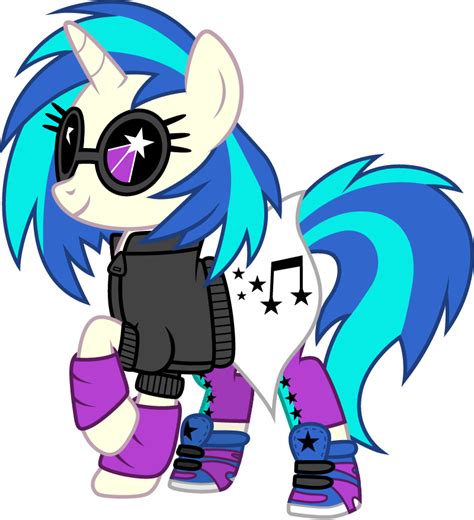 1740038 Safe Artist Cloudyglow Dj Pon 3 Vinyl Scratch Equestria