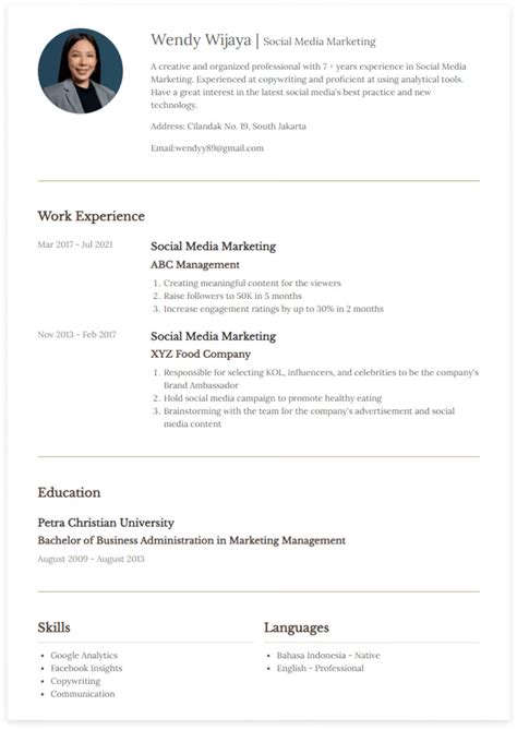 Mau Tahu Cara Lolos Buat Cv Ats Friendly Ini Dia Panduan Dan Contohnya