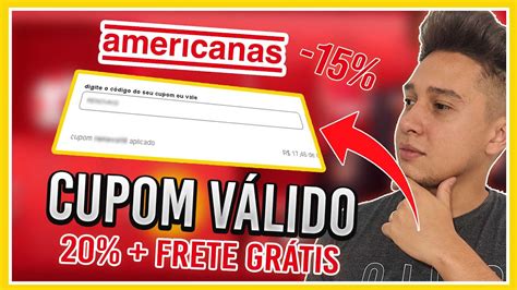 NOVO CUPOM DE DESCONTO AMERICANAS OUTUBRO 2022 20 OFF NO CÓDIGO