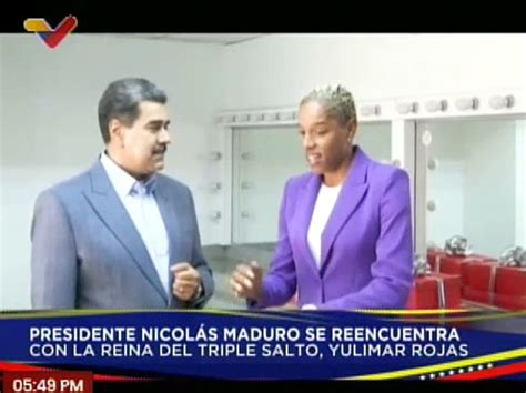 Pdte Maduro se reencuentra con la medallista olímpica y Reina del