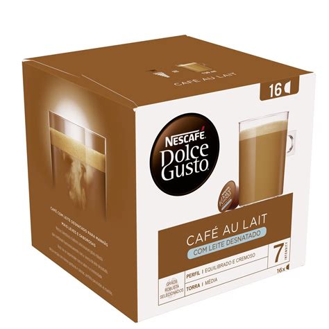 Nescafé Dolce Gusto Au Lait Desnatado 16 cápsulas 160g Pão de Açúcar