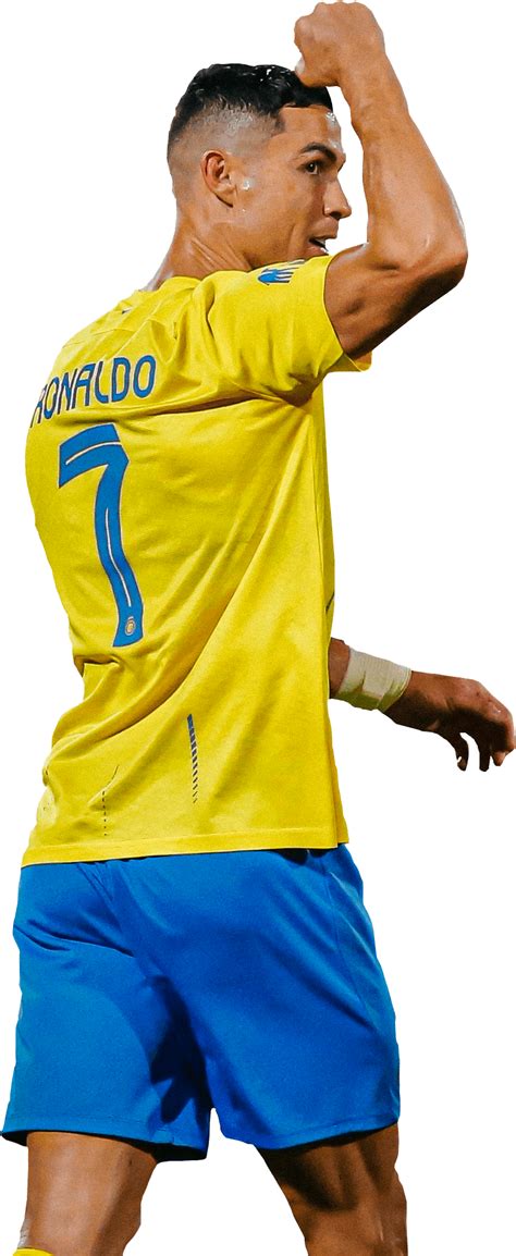 Cristiano Ronaldo Al Nassr Football Render Footyrenders