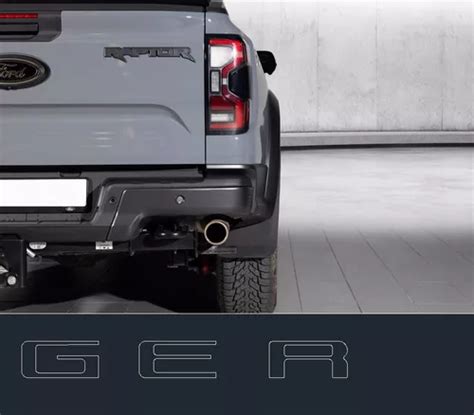 Letras Logotipo Ford Ranger Raptor 2023 Tapa Batea en venta en Zapotlán
