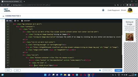 tip calculator and sizing an image coding practice 3 javascript nxtwave ccbp 4 0 youtube
