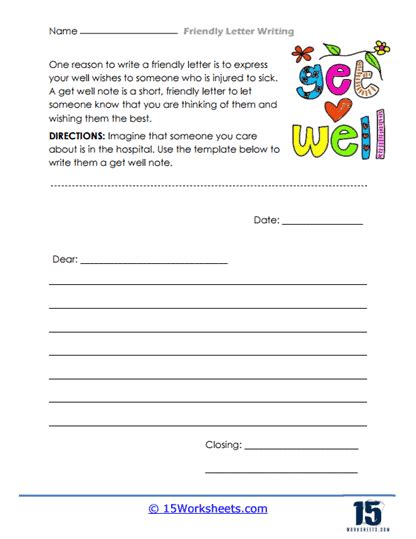Friendly Letter Writing Paper Printable Infoupdate Org