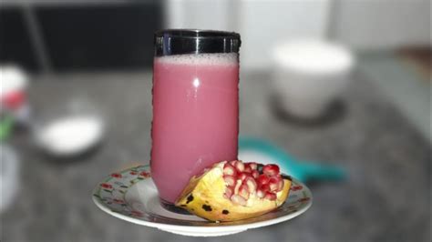 Suco de romã Veja como preparar essa delícia CenárioMT