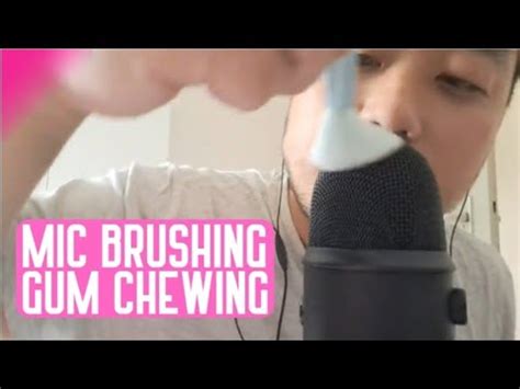 ASMR MIC BRUSHING GUM CHEWING Ramble YouTube