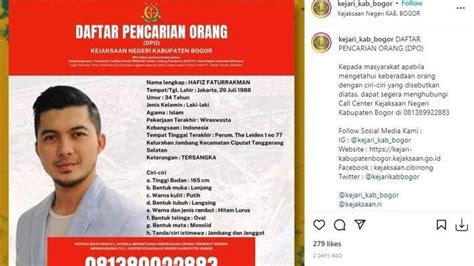 SOSOK Hafiz Fatur Jadi Buronan Kasus Korupsi Rp 3 1 M Irwansyah