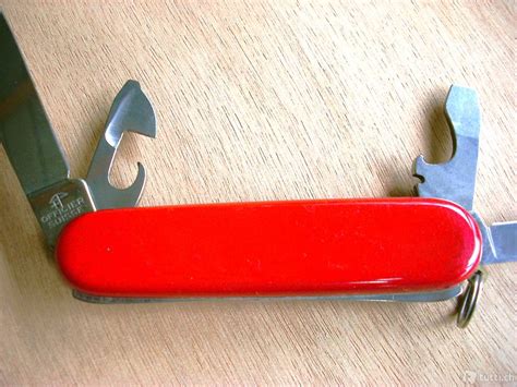 Couteau Suisse Victorinox Officier Suisse Fonctions Cantone