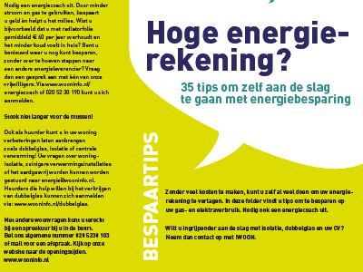 35 Tips Om Snel Te Besparen Op Je Energieverbruik WOON