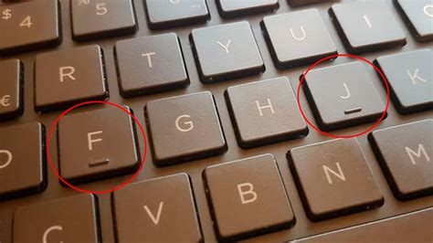 Para qué sirven las rayitas de las teclas F y J del teclado YouTube