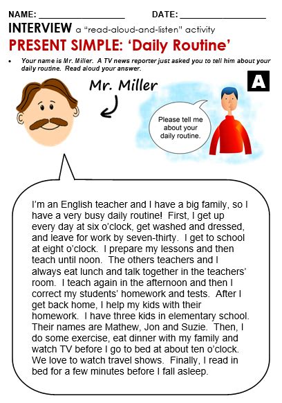 All Things Grammar Simple Present