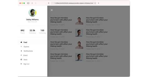 Get These Bootstrap Sidebars For Free