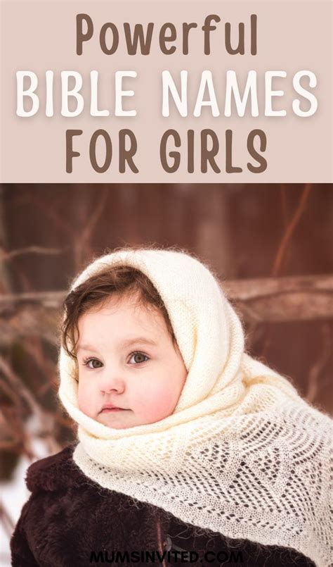 Biblical Girl Names Meanings Nicknames Mums Invited