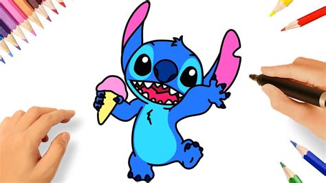 COMMENT DESSINER STITCH ÉTAPE PAR ÉTAPE YouTube