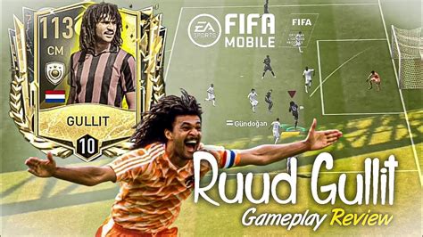 Ruud Gullit Player Card Testing Gullit Card Gameplay Review