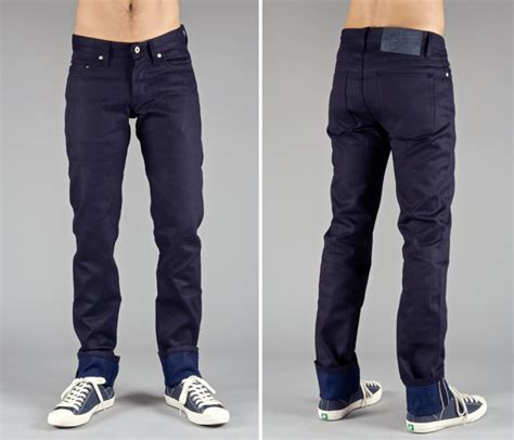 Naked Famous Weird Guy Blue Weft Selvedge