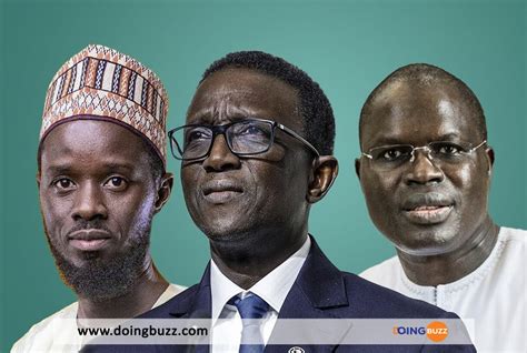 Lection Pr Sidentielle Au S N Gal Les Profils Des Principaux
