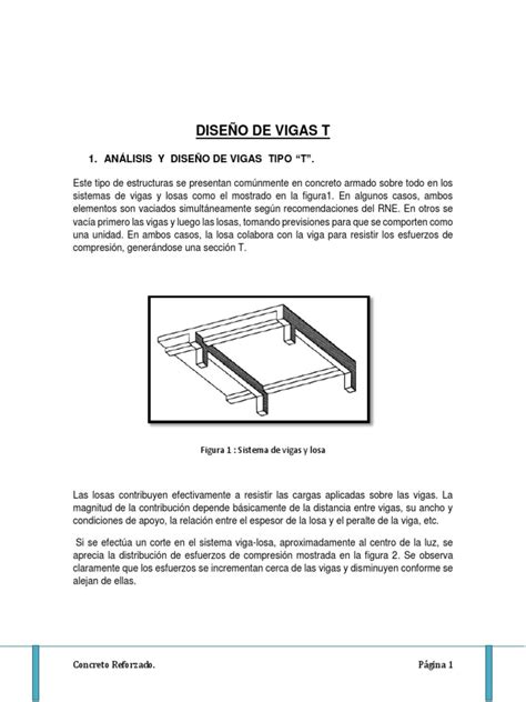 Pdf Dise O De Vigas T Original Dokumen Tips