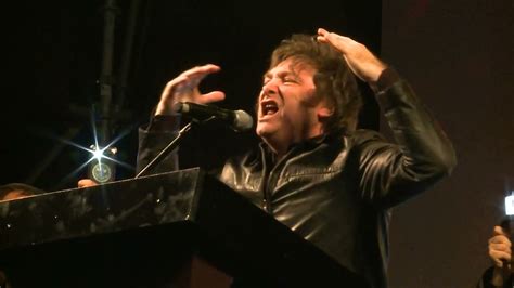 Javier Milei cantando Hola Todos Yo Soy El León YouTube