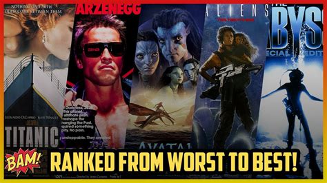 All 9 James Cameron Movies Ranked From Worst To Best W Avatar The