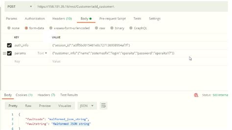 Error Malformed Json String Help Postman Community