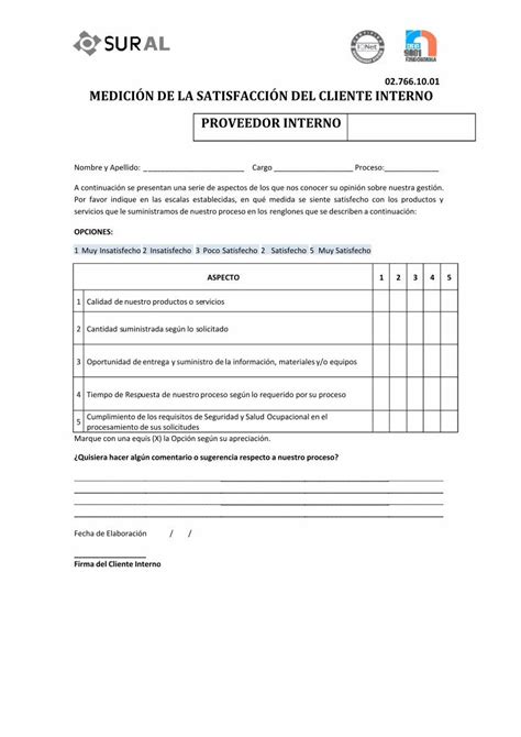 PDF Encuesta De Satisfaccion De Cliente Interno DOKUMEN TIPS