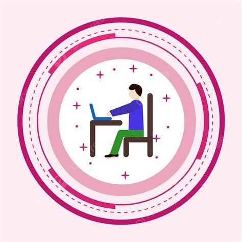 Using Laptop Clipart Vector Vector Using Laptop Icon Laptop Icons