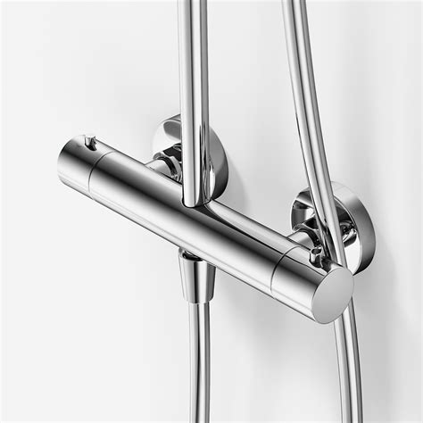 Semplice SRL10 S03 Termostatsæt Rain DeLuxe RHB30 Ø30 cm Krom