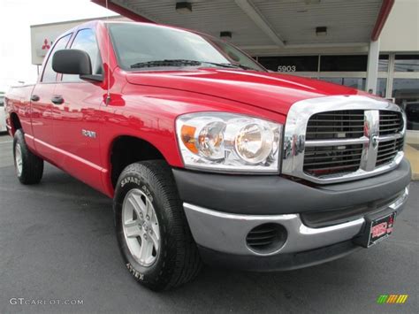 Flame Red Dodge Ram Slt Quad Cab X Photo