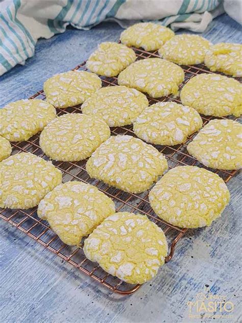 Galletas de limón receta casera fácil La cocina de Masito