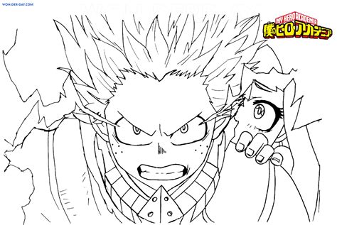 Disegni Di My Hero Academia Da Colorare Stampa Gratuite E Colora