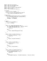 Hexagonalprismlist Java Import Import Import Import Import Public