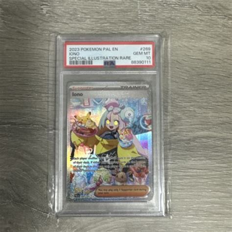 Pokémon TCG Iono Scarlet Violet Paldea Evolved 269 193 Holo Special