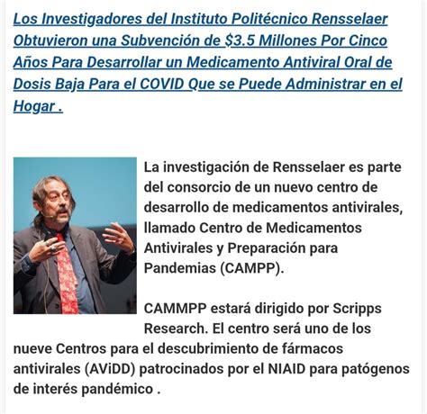 Pharma Jonpi on Twitter Adolfo García Sastre Colabora en el