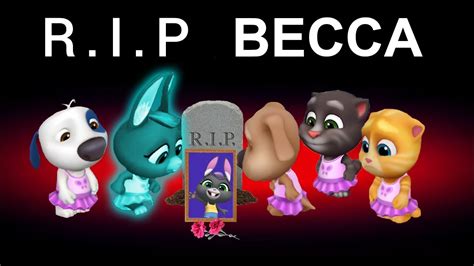 My Talking Tom Friends Among Us R I P Becca Youtube