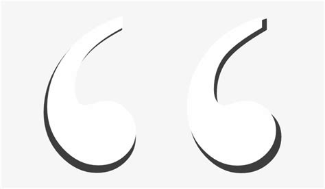 Quote White Quotation Marks Png Transparent Png X Free