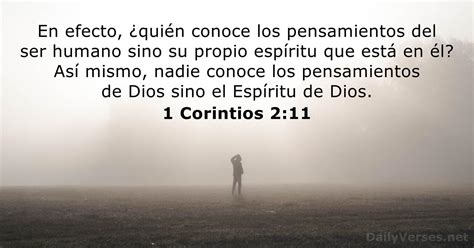 1 Corintios 2 11 Versículo de la Biblia DailyVerses net