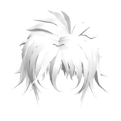 Emo Anime Messy Hair White Roblox Item Rolimon S