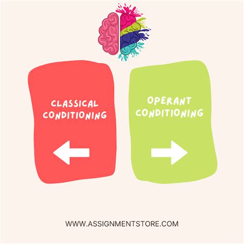 Differences Between Classical Vs Operant Conditioning