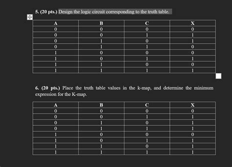 solved 2 20 pts write the boolean expression for output