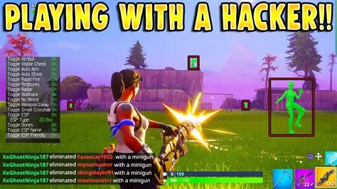 PLAYING WITH MOST KNOWN FORTNITE HACKER He Carries Me YouTube