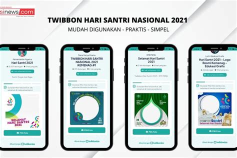 Twibbon Hari Santri Nasional Persembahan Dari Pagar Nusa Silahkan