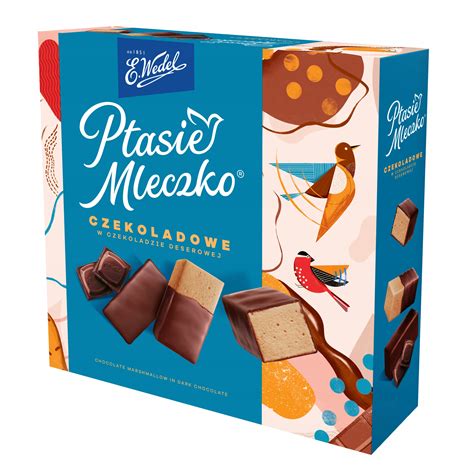 Ptasie Mleczko Czekoladowe E Wedel Pianka W Czekoladzie Deserowej